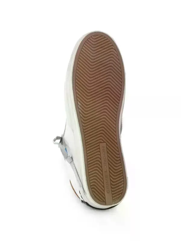 CRIME LONDON Sk8 Deluxe Panelled Sneakers