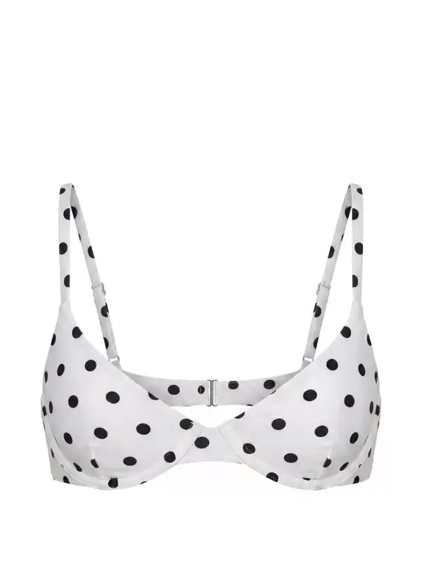 NICHOLAS Deniz Underwire Bikini Top - White