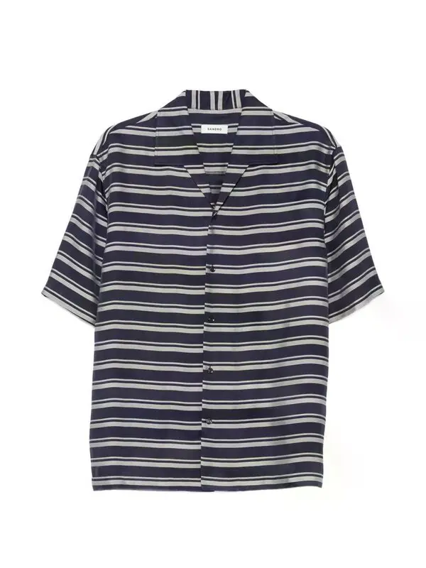 Sandro Striped Shirt - Blue