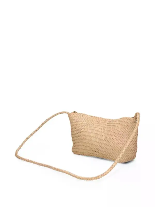 Dragon Diffusion Corsina Woven Leather Crossbody Bag