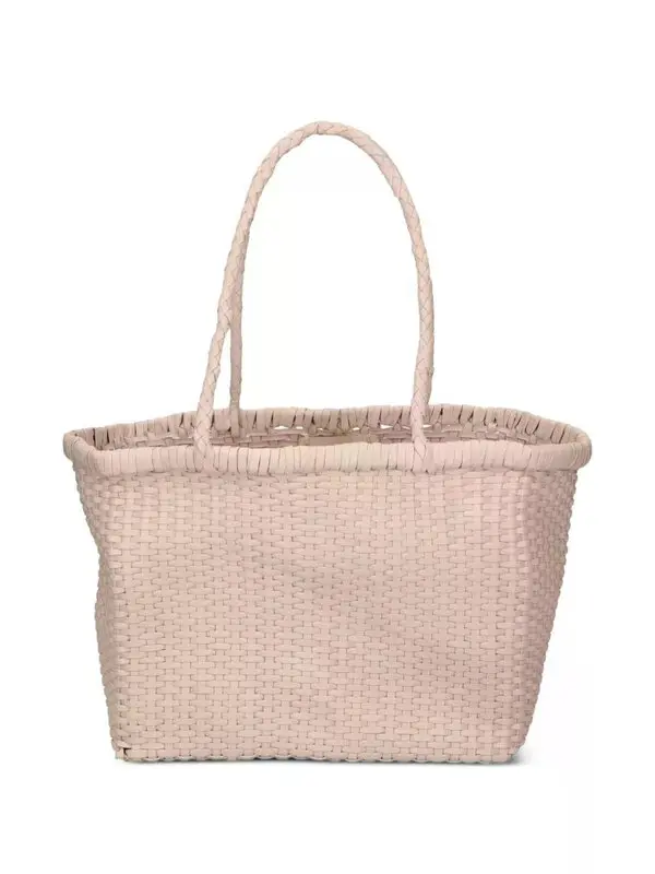Dragon Diffusion Small B Weave Leather Tote Bag