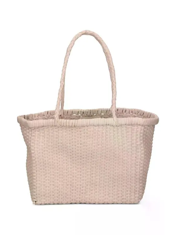 Dragon Diffusion Small B Weave Leather Tote Bag