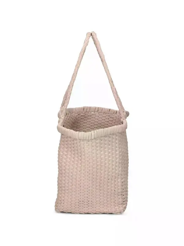 Dragon Diffusion Small B Weave Leather Tote Bag