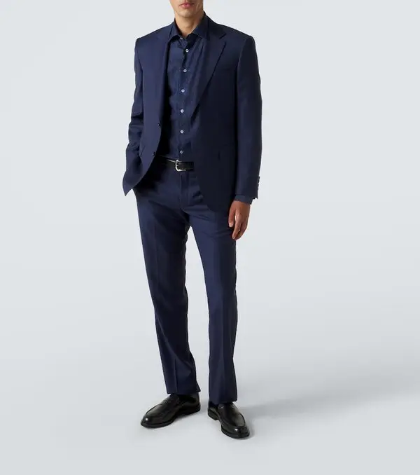 Etro Paisley Denim Shirt