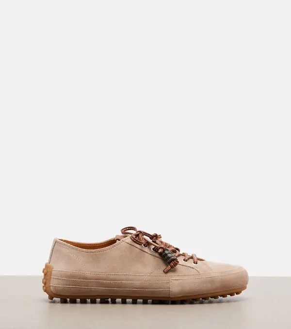 TOD'S Suede Lace-up Sneakers