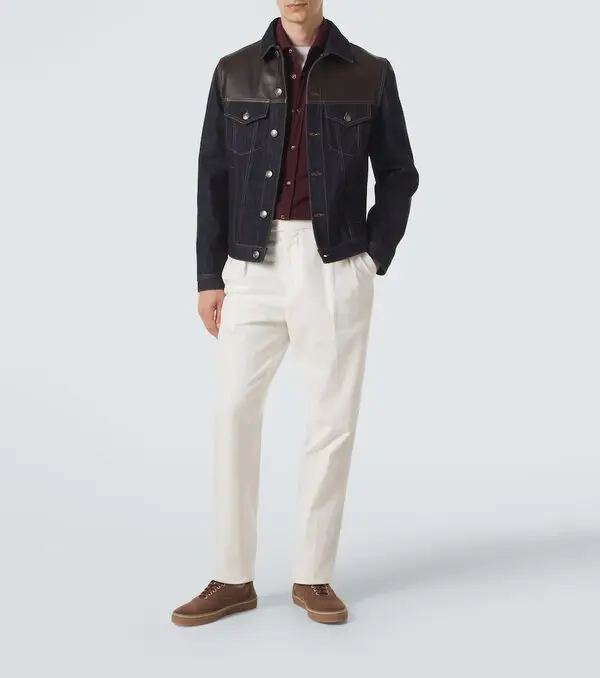 Brunello Cucinelli Suede Lace-up Sneakers