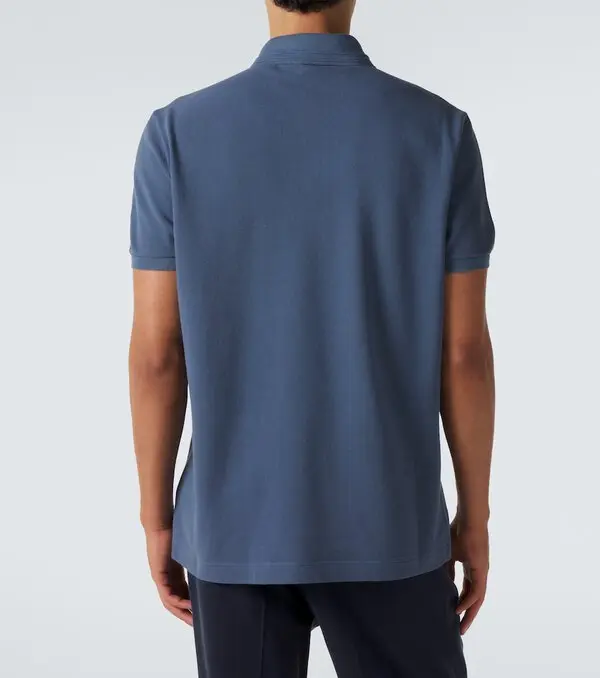 TOD'S Cotton Pique Polo Shirt