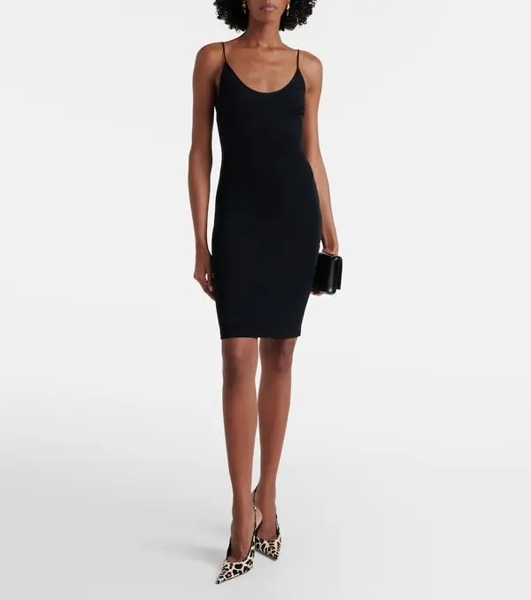 Saint Laurent Guermantes Calf Hair Slingback Pumps