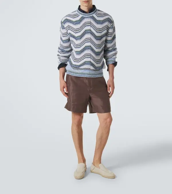 Missoni Wave Wool And Cotton-blend Sweater