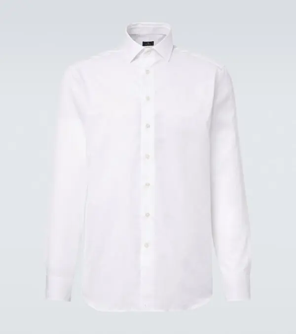 Etro Paisley Cotton Poplin Shirt