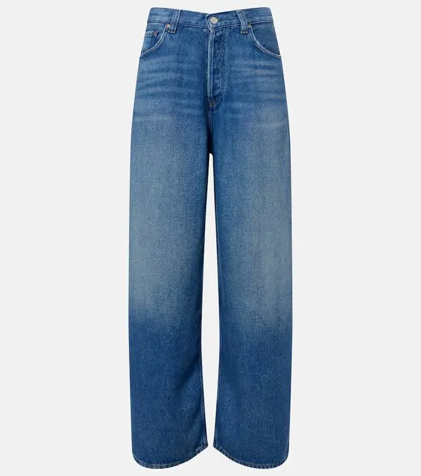 AGOLDE Rounded Baggy Wide-leg Jeans