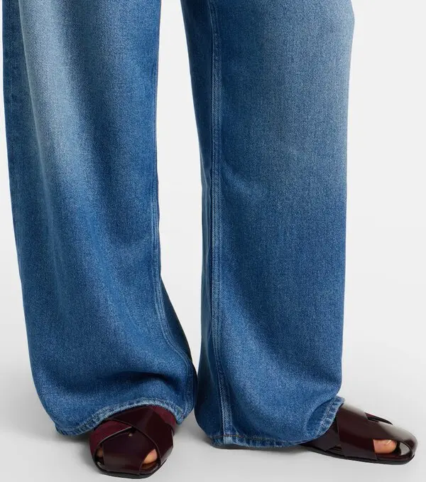 AGOLDE Rounded Baggy Wide-leg Jeans