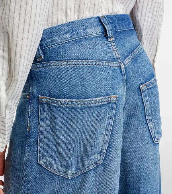 AGOLDE Rounded Baggy Wide-leg Jeans