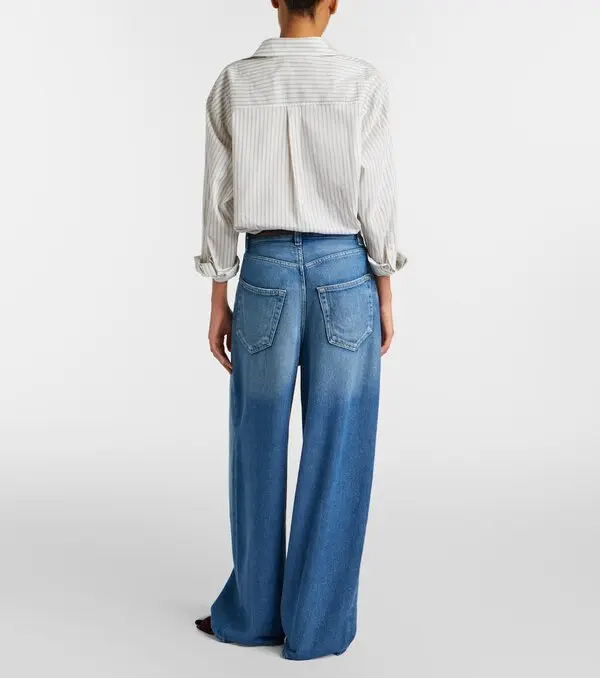 AGOLDE Rounded Baggy Wide-leg Jeans