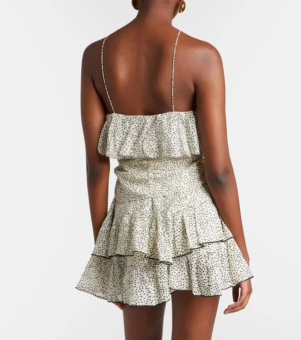 MARANT ETOILE Djimia Halterneck Cotton-blend Top - White