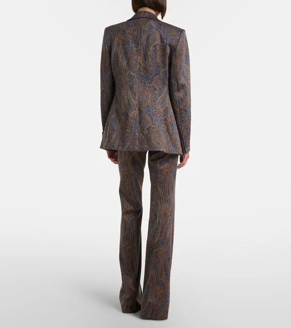 Etro Paisley Flared Pants