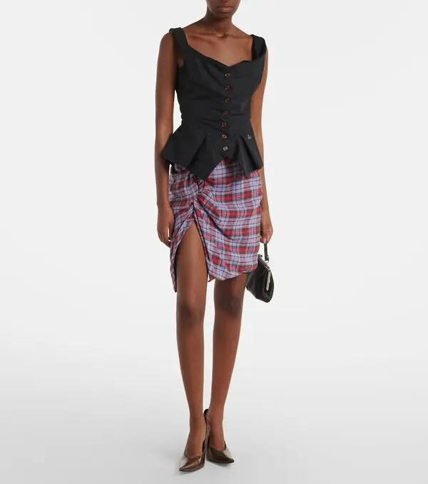 VIVIENNE WESTWOOD Cotton Button-down Top - Black