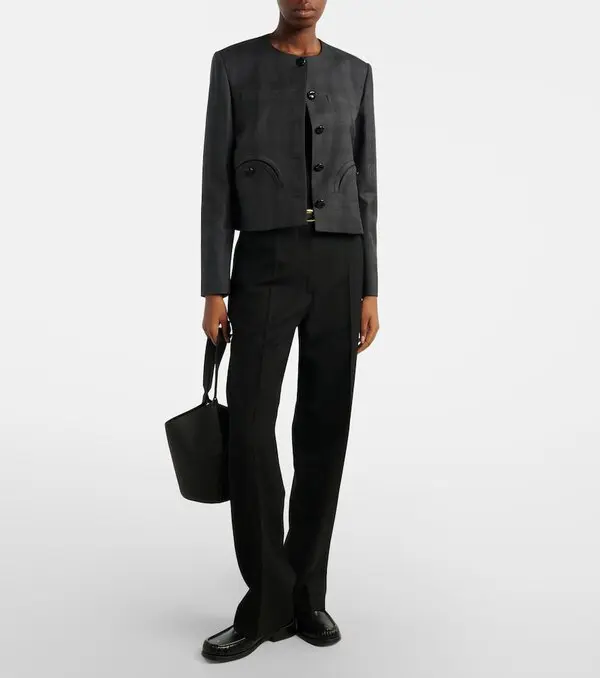 BLAZÉ MILANO Checked Virgin Wool Jacket