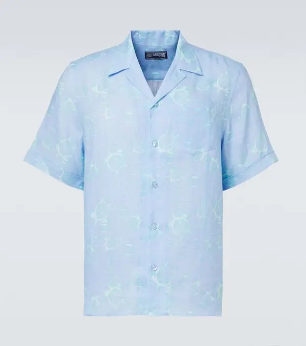 Vilebrequin Printed Linen Shirt