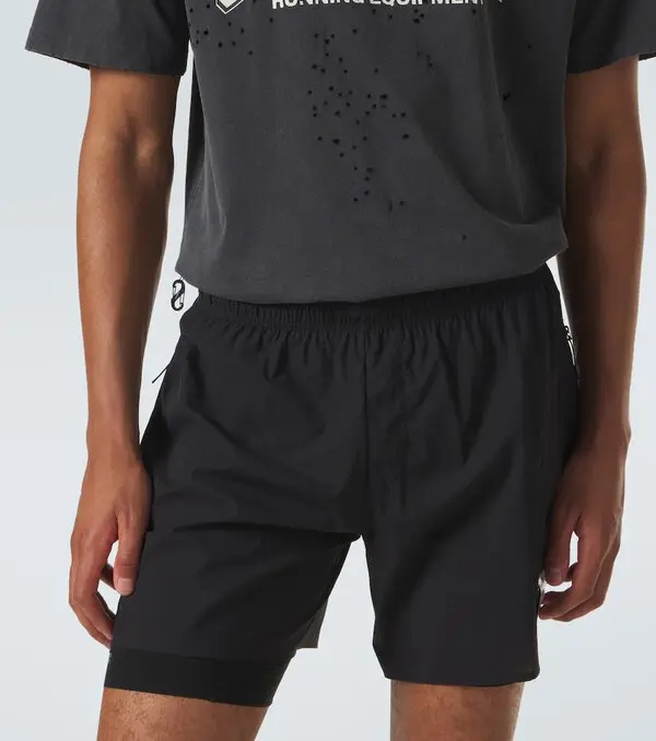 Satisfy Cordura 5 Running Shorts - Black