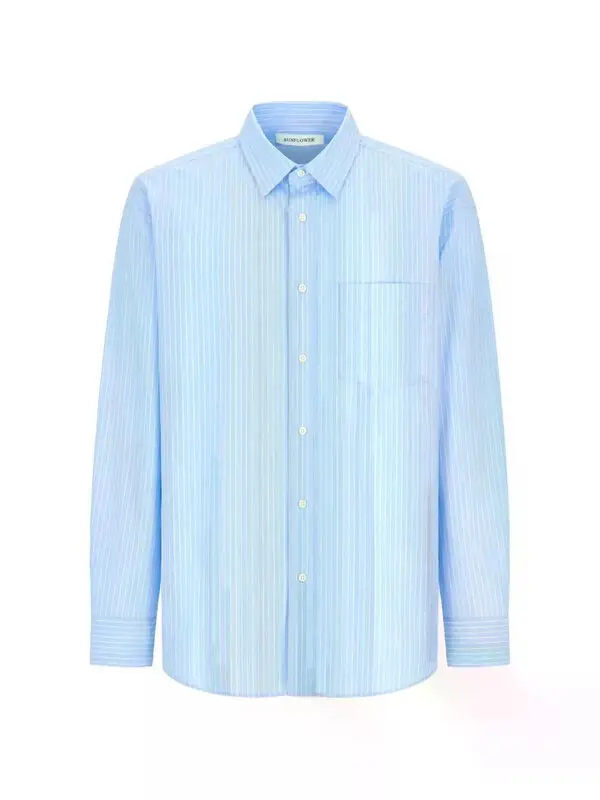 SUNFLOWER Cotton Shirt - Blue