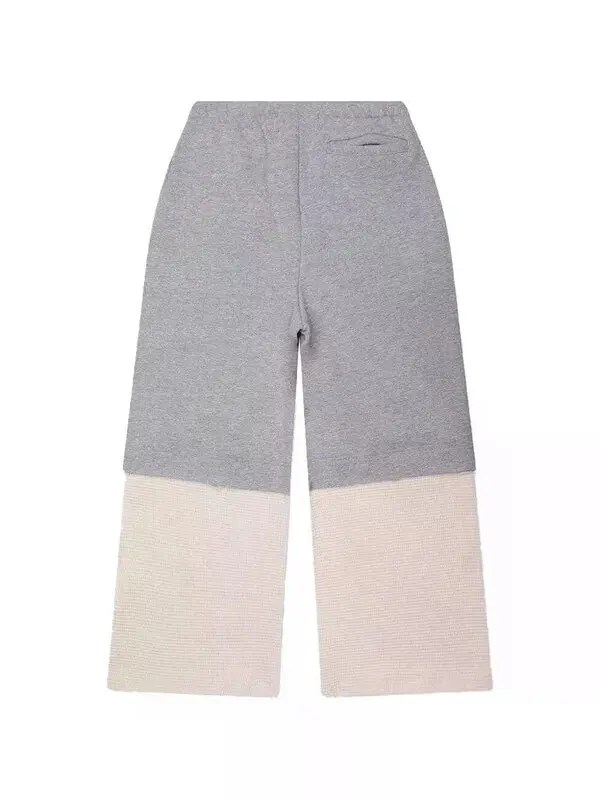 SATOSHI NAKAMOTO Studded-detail Track Pants - Grey