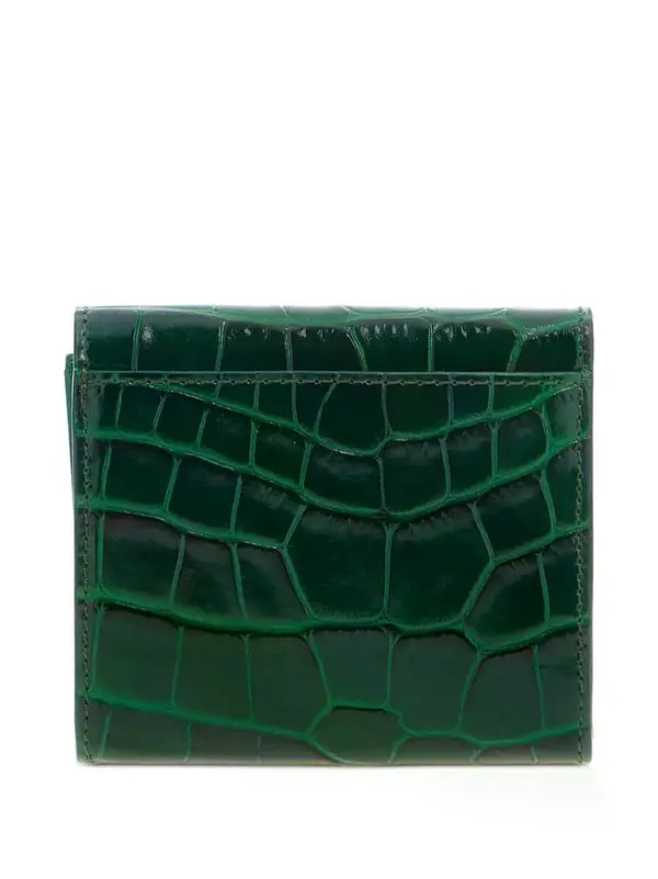 Roberto Cavalli Crocodile-effect Logo-motif Wallet