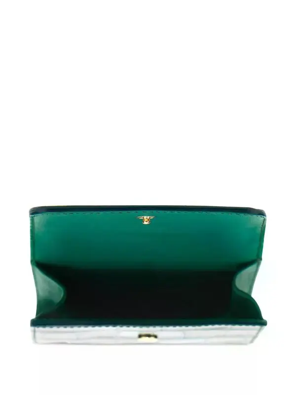 Roberto Cavalli Crocodile-effect Logo-motif Wallet