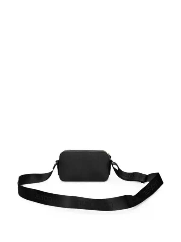 Lacoste Logo-strap Zip-up Messenger Bag