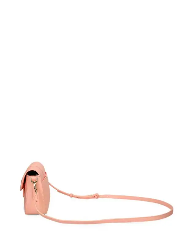 Lacoste Logo-plaque Crossbody Bag - Pink