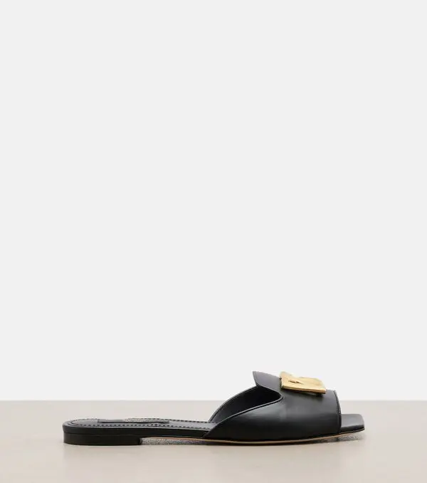 Dolce & Gabbana Dg Leather Mules