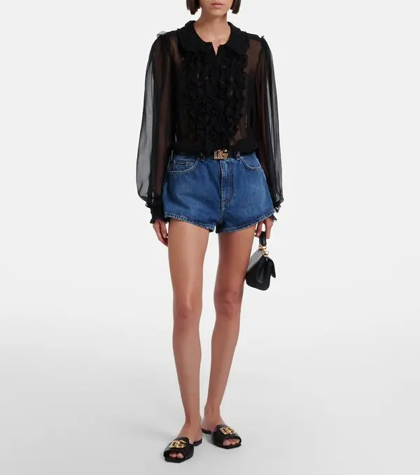 Dolce & Gabbana Dg Leather Mules