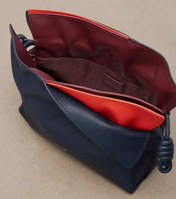 Loewe Flamenco Mini Layered Leather Clutch