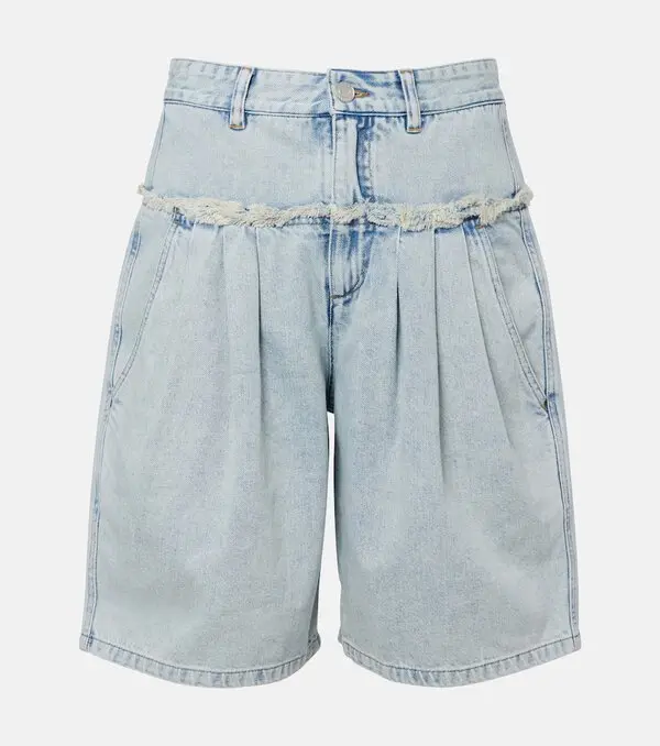 MARANT ETOILE Iselle Denim Shorts