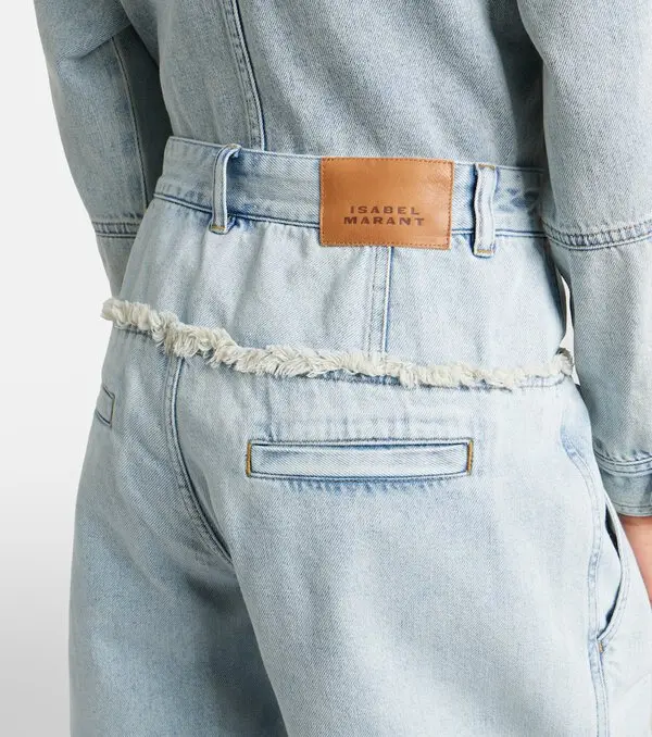 MARANT ETOILE Iselle Denim Shorts