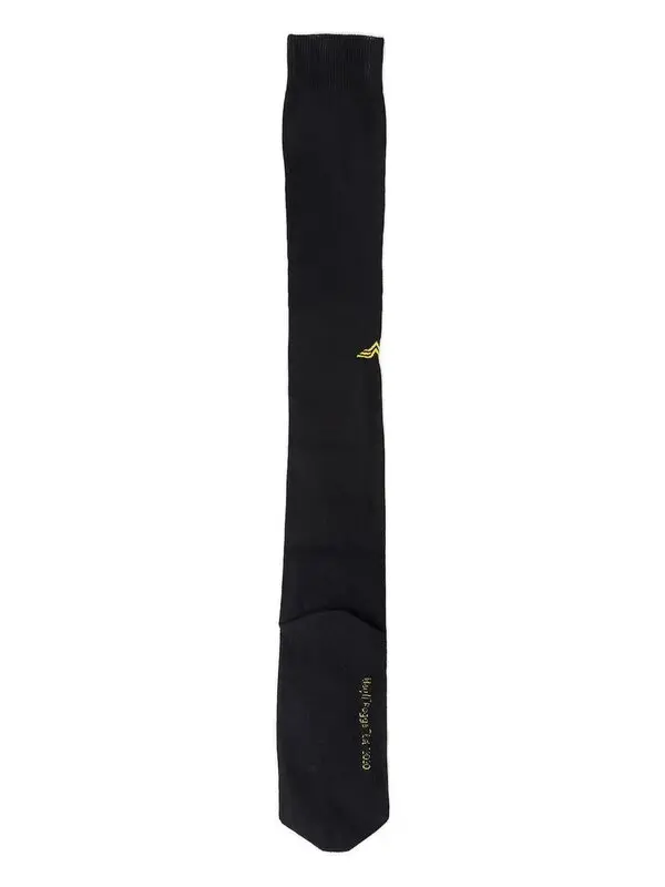 MERYLL ROGGE Logo Ribbed Socks - Black