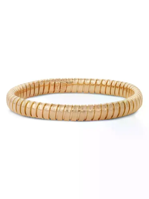 Sidney Garber 18k Yellow Rolling Single Band Bracelet - Gold