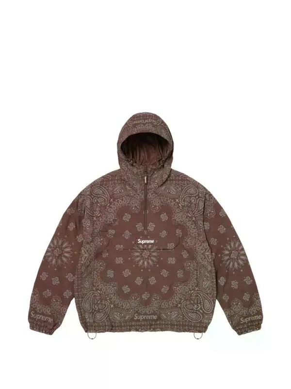 Supreme Bandana Print Hoodie