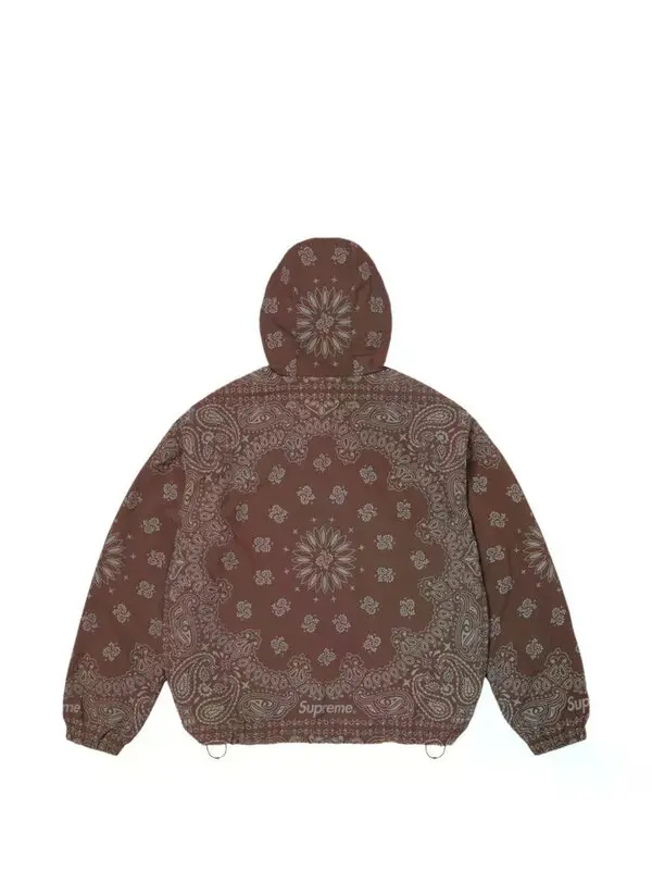 Supreme Bandana Print Hoodie