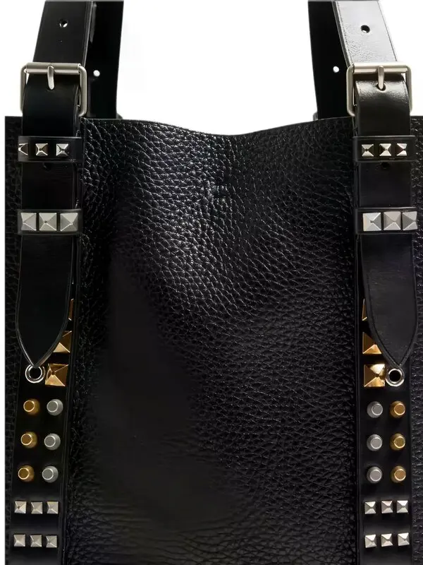 Valentino Garavani Rockstud Leather Tote Bag