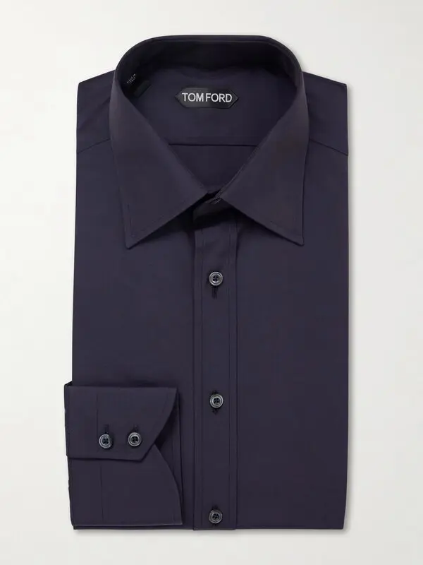 TOM FORD Cotton-poplin Shirt