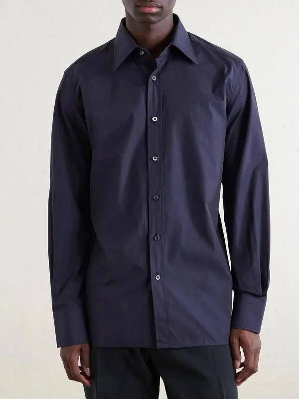 TOM FORD Cotton-poplin Shirt