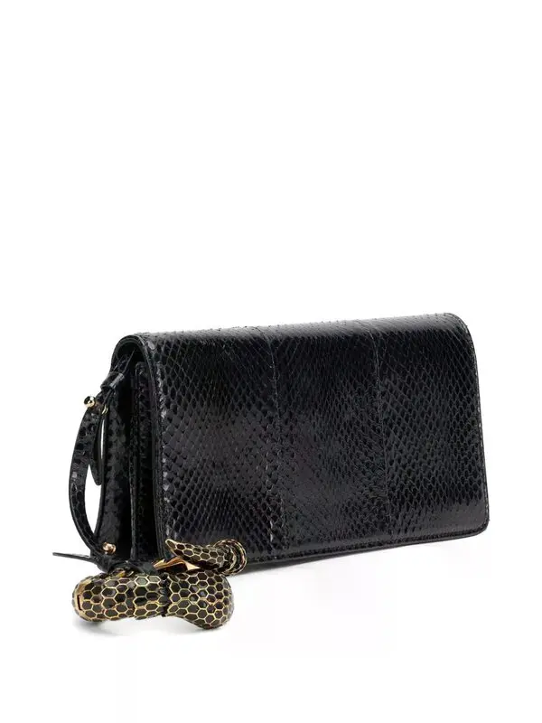 Roberto Cavalli Roar Leather Clutch Bag