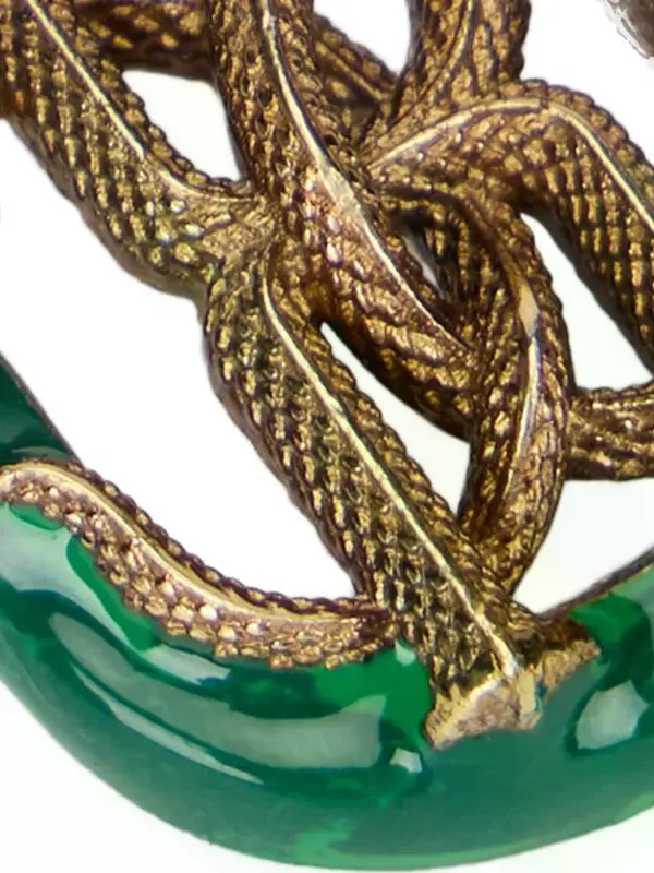 Roberto Cavalli Crystal-embellished Drop Earrings