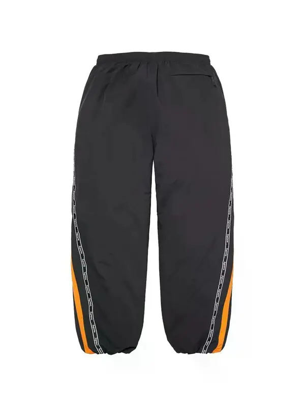 Supreme Navy Track Pants With Side Stripe Detailing