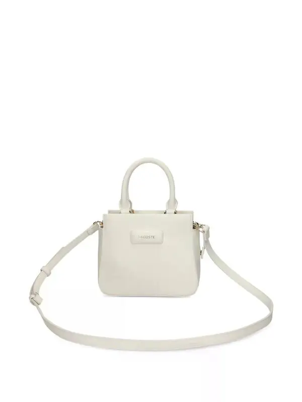 Lacoste Logo Plaque Tote Bag