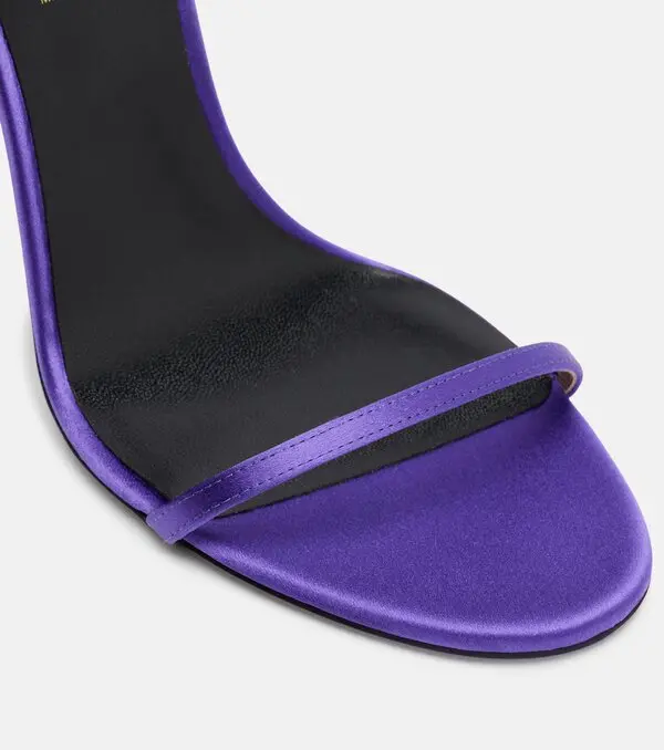 TOM FORD Vertigo Satin Sandals - Purple