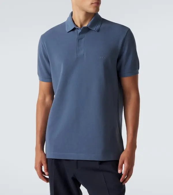 TOD'S Cotton Piqué Polo Shirt