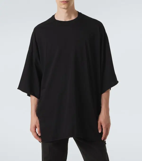 Rick Owens Tommy Oversized Cotton Jersey T-shirt