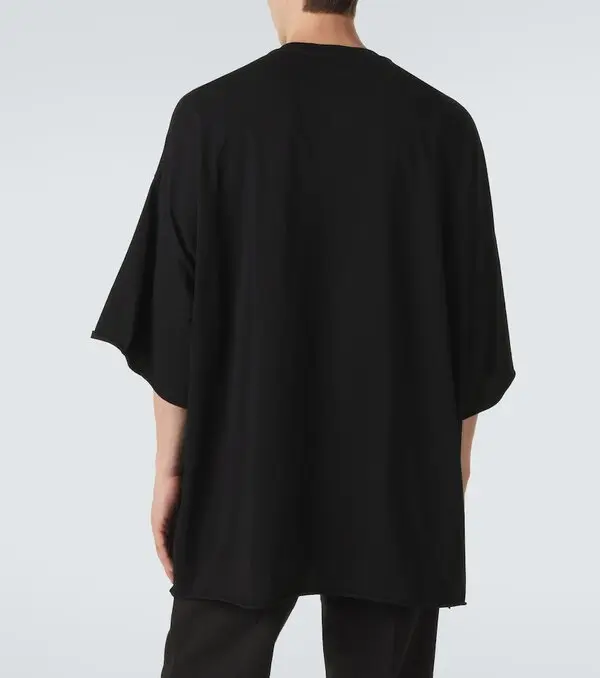 Rick Owens Tommy Oversized Cotton Jersey T-shirt